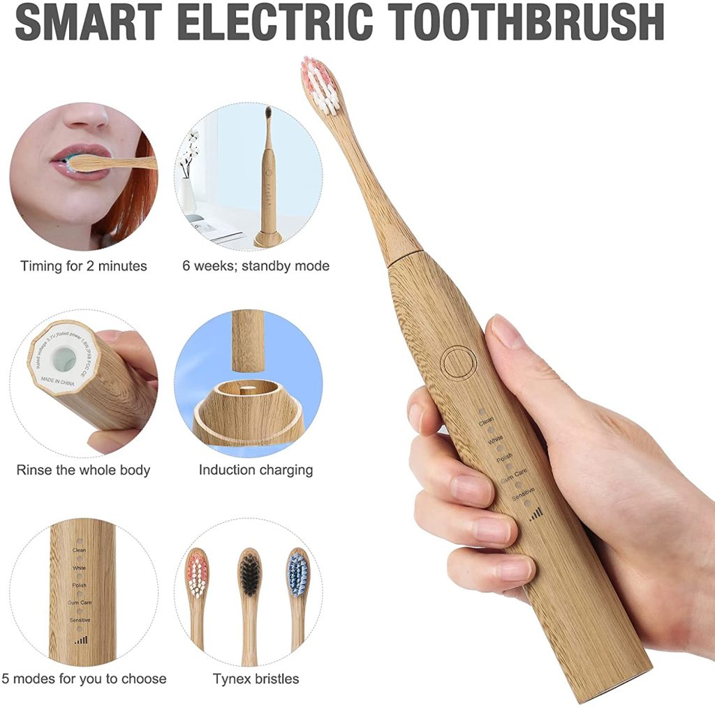 Eco Electric Toothbrush Manufacturer, Electric Bamboo Toothbrush